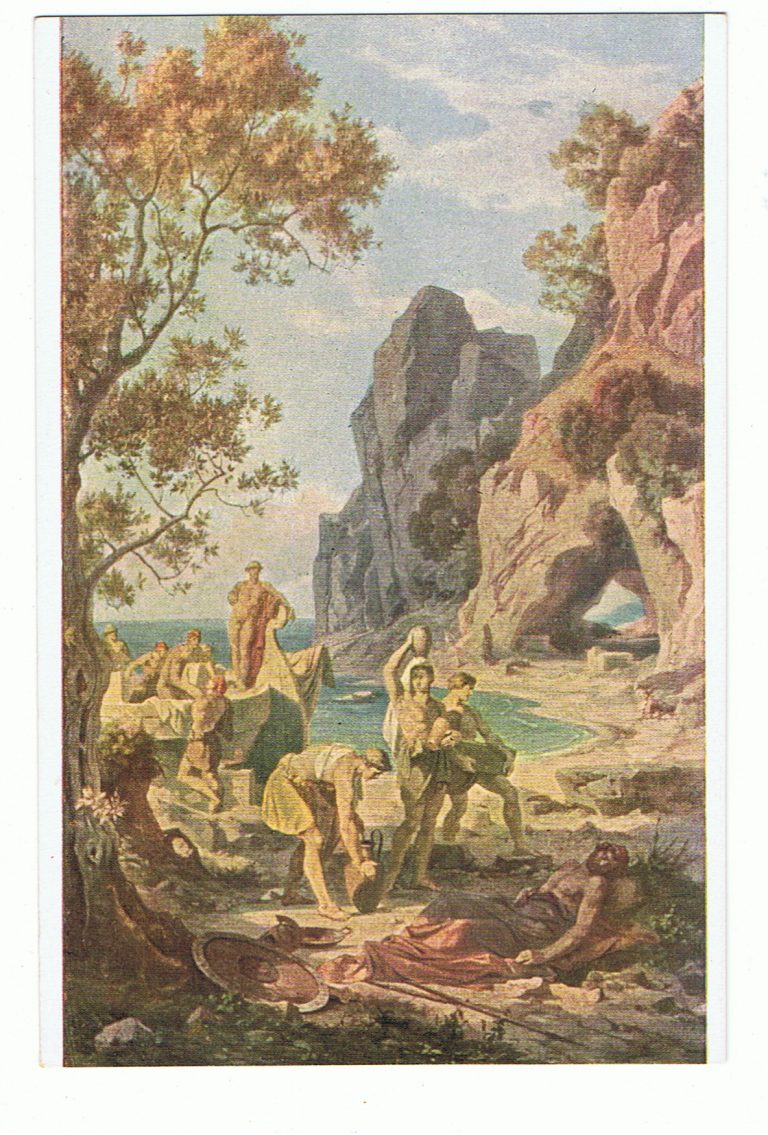 IthakaAnkunft - Irrkarten des Odysseus